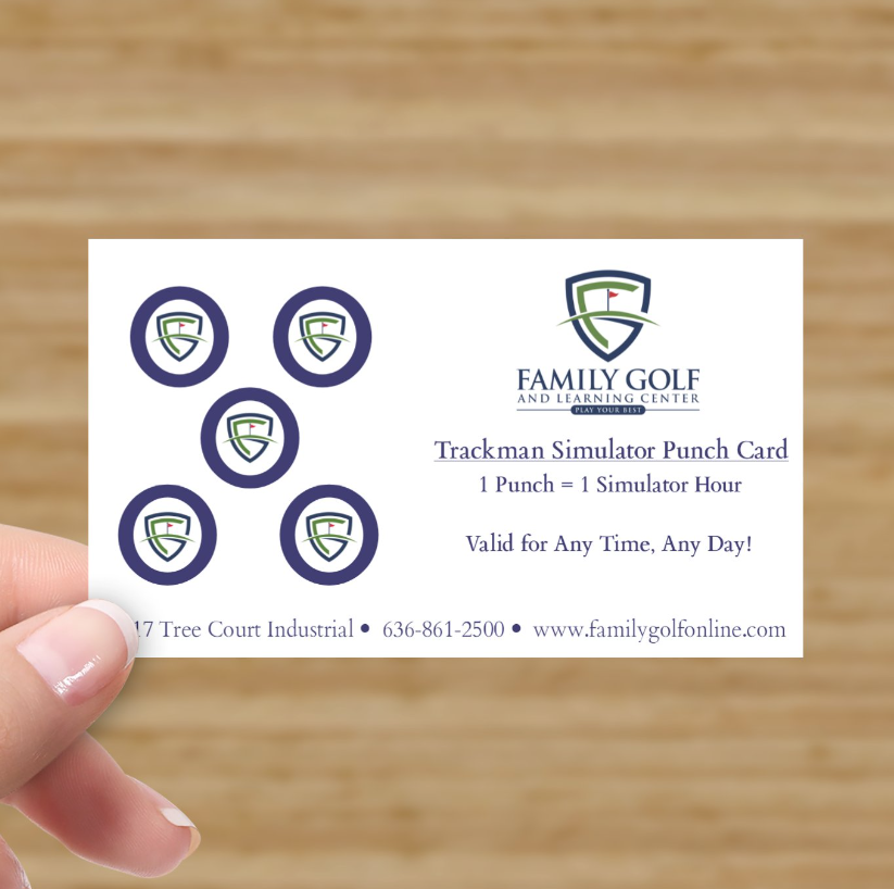 Simulator Punch Card Archives - Family Golf and Learning Center