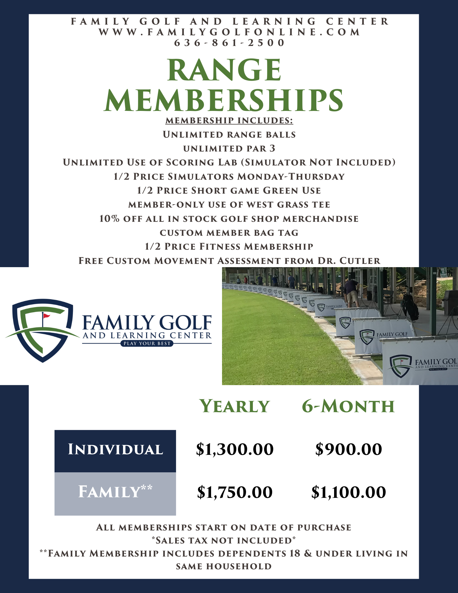 Driving Range - Family Golf and Learning Center